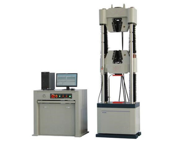 PTE-600D Hydraulic Servo Universal Testing Machines, Single space, Hydraulic piston cylinder grips