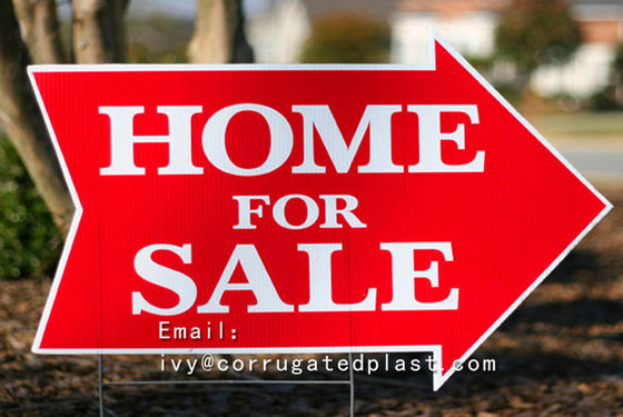 2mm 3mm 4mm 5mm screen printing polypropylene sheet real estate signs advertising board