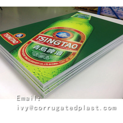 2mm 3mm 4mm 5mm screen printing polypropylene sheet real estate signs advertising board
