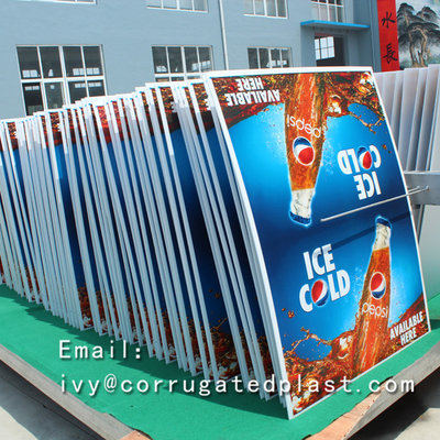 2mm 3mm 4mm 5mm screen printing polypropylene sheet real estate signs advertising board
