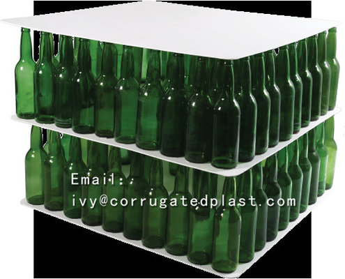 Plastic tier sheet/Corrugated plastic layer pads/ bottle pallet