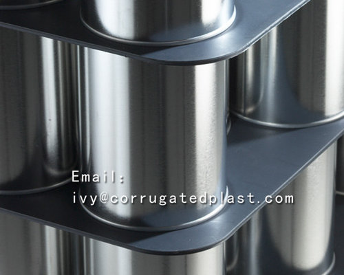 Wholesale plastic corrugated corflute pp Polypropylene beer cola bottle Dividers layer pads pallets separator sheets