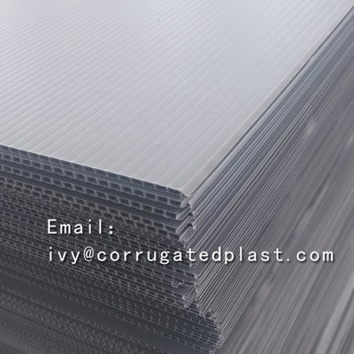 White Corrugated pp Plastic Sheet,Recycled Corrugated Plastic Sheet