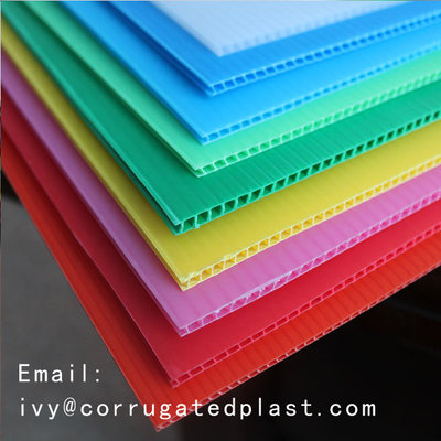 Christmas Decoration Coloured corflute Sheet plastic sheet/panel/board plastic sheet white board corrugated Plastic