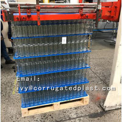 pp coroplast board sheet corrugated plastic pallet dividers