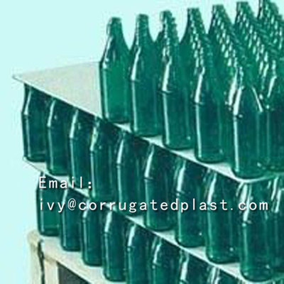 PP material plastic sheet for pallet layer pad bottle storage shipping use base plate