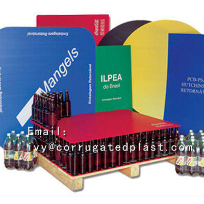 sealing polypropylene pp plastic layer pad pallet sheets for bottles