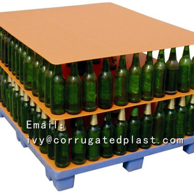 Edge Sealed Waterproof PP Corrugated Plastic Layer Pad Pallet Sheet