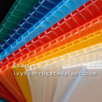 Competitive price pe plastic corrugated sheet/plastic corflute corrugated strong sheet