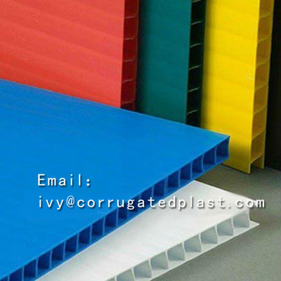 Factory price !!! customized PP Hollow Corrugated plastic PP corrugated sheet
