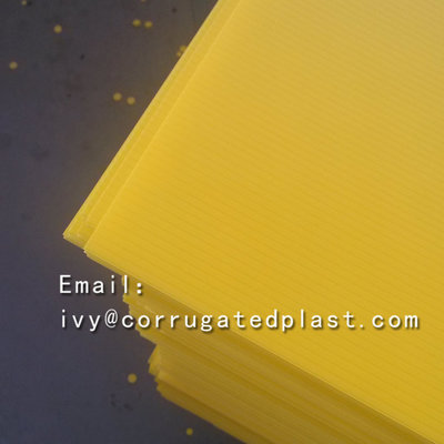 Polypropylene cheap price hollow corrugated plastic sheet China supplier