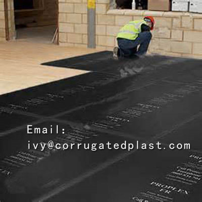 Corex floor protection sheet/colored plastic blocks/for sale sign real estate