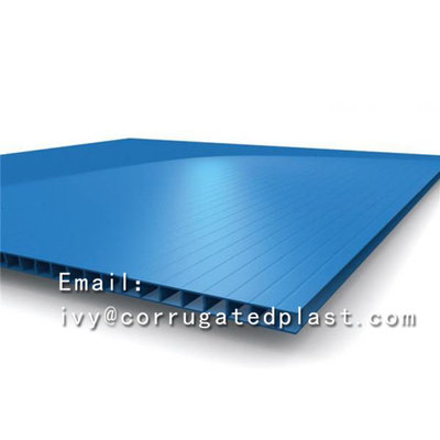 PP plastic corrugated sheet for floor and wall protection