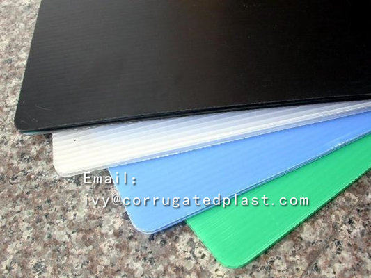 PP plastic corrugated sheet for floor and wall protection