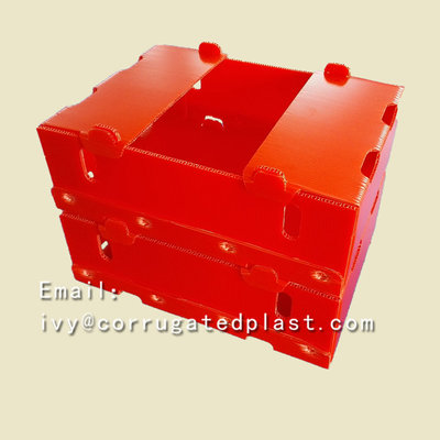 China corrugated plastic tote shipping plastic transport box
