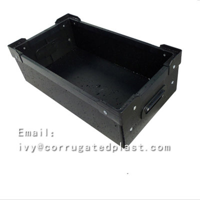 China corrugated plastic tote shipping plastic transport box
