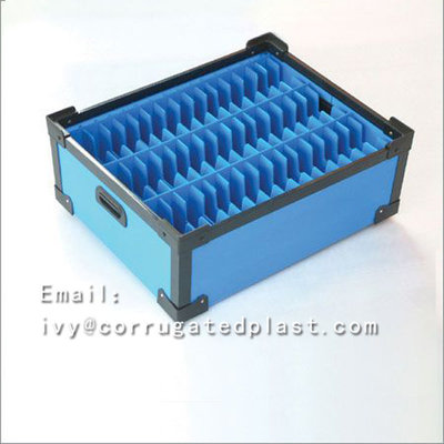China corrugated plastic tote shipping plastic transport box