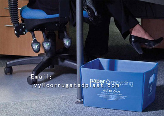 Corrugated plastic box for packaging, custom size plastic container box