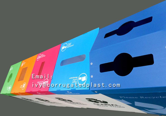 Factory direct wholesale pp corrugated foldable plastic file box