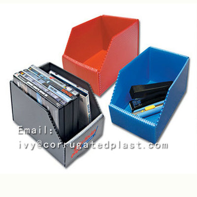 Factory direct wholesale pp corrugated foldable plastic file box