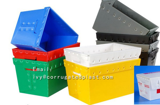 Antistatic plastic ESD corrugated box for electronics board