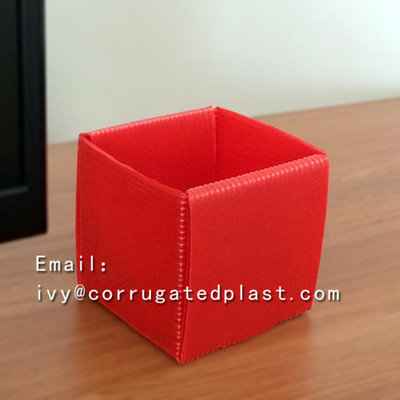 Customized PP colored plastic hollow corrugated plate sheet accessory box