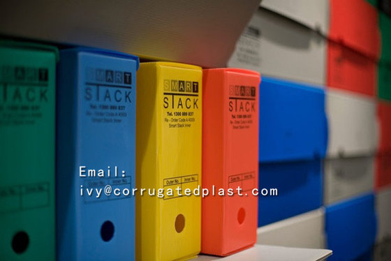 PP Corrugated Foldable Plastic File Box 2mm 3mm 4mm 5mm 6mm corrugated plastic sheet
