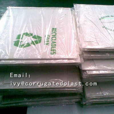 Corrugated Plastic Collapsible Recycle Bin\Box\Container