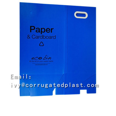 Color Durable PP Corrugated Plastic Folding Packing Box