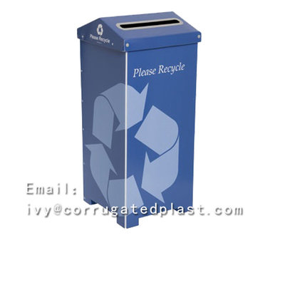 Polypropylene pp corrugated plastic waste bin