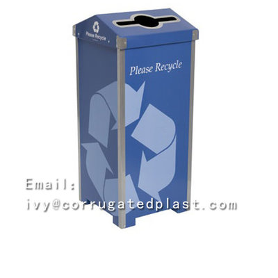 Polypropylene pp corrugated plastic waste bin
