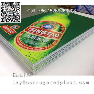 Factory Price White Easy to Printing Advertising Sign Boards