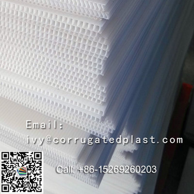 Corrugated Plastic 18x24 4mm White Blank Sign Sheets Coroplast