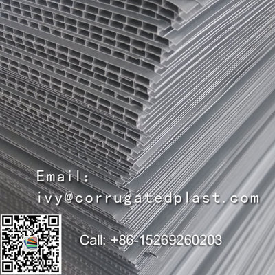 Corrugated Plastic 18x24 4mm White Blank Sign Sheets Coroplast