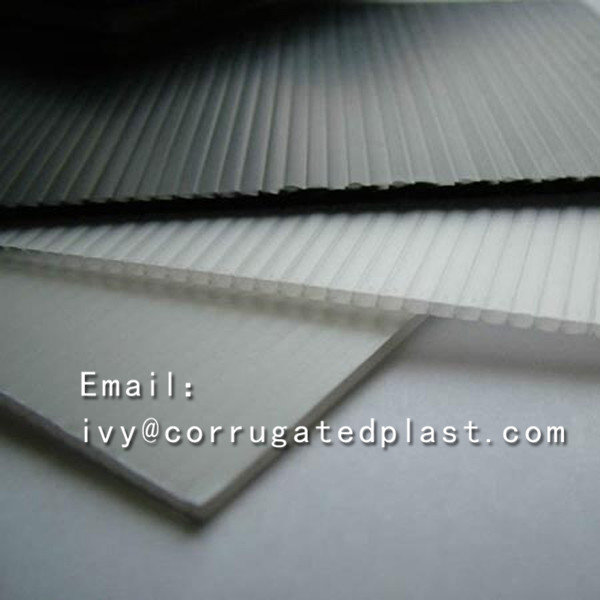 Plastic PP Printed Corrugated Coroplast Flute Correx Advertising Sign Board Sheets for Flooring Protection