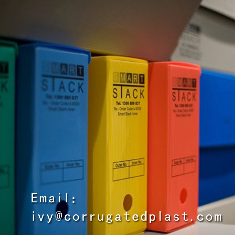 Factory direct wholesale pp corrugated foldable plastic file box