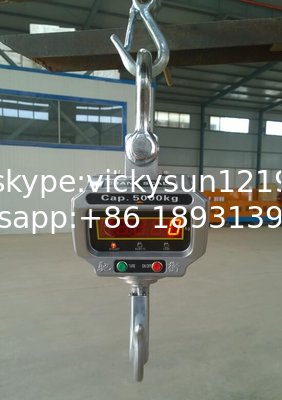 Electronic crane scale with wireless remote control 3Ton 5Ton 10Ton