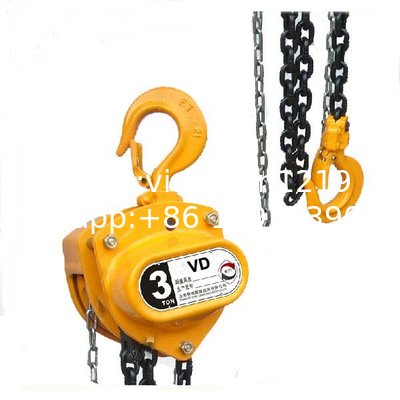 China lifting equipment high quality manual chain pulley block chain block tecle 1Ton cheap price