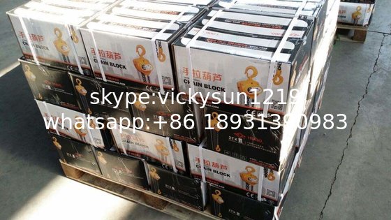 China lifting equipment high quality manual chain pulley block chain block tecle 1Ton cheap price