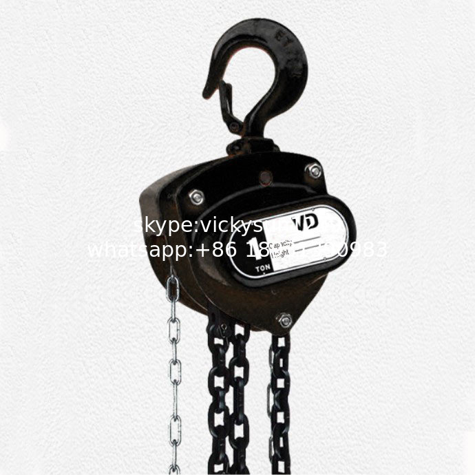 VD model black color high quality 1Ton-10ton chain block price