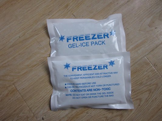 250g Reusable Ice Pack Foactory Freezer Cold Pack Blue or White Color