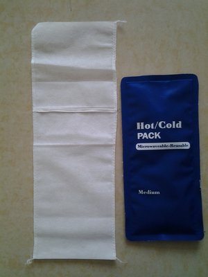 280G Hot & Cold Gel Pack Cold Compress Pak Heat Pad Blue Black Red Yellow Icy Bag