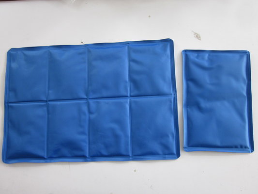 Waterproof Ice Mat for Dog Summer Gel Cushion Car Seat Cooling Pad Blue Nylon Bed Mattress