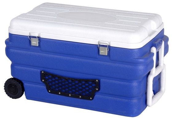 90L Large Plastic Cooler Box With Handle 110L 170 Blue Color Fishing Box Vaccine Storage Tank