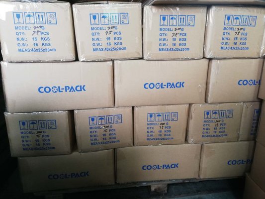 Ice Gel Pack 200g For Chocolate Vaccine Juice Plasma Cold Storage Or Transpotation White Blue