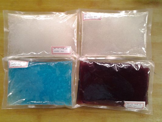 Super Ice Pack Soft PE+PA Freezer Pack Ice Bag China Factory Cooler Bag  Supplier Blue White Sport Injury Wrap