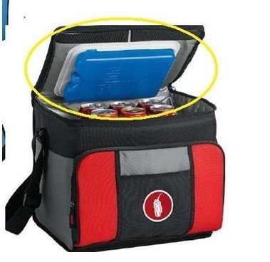 400ML Reusable Ice Box Rigid Freezer Pack For Cooler Box Can Cooling Brick Ice Block Ice chest for fishing cold storage