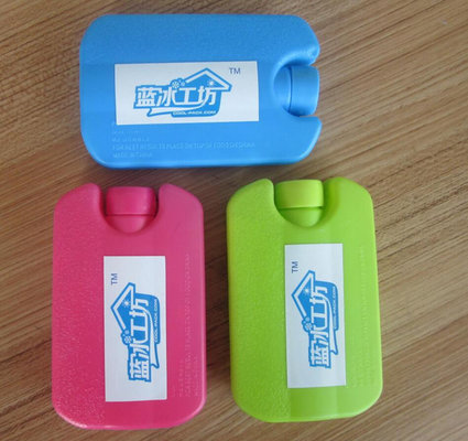 400ML Reusable Ice Box Rigid Freezer Pack For Cooler Box Can Cooling Brick Ice Block Ice chest for fishing cold storage