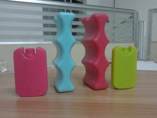 HDPE Rigid Ice Brick Freezer Pad Cooling Gel Block Hard Ice Packs for beer picnic bar seafood chocolate cold storage