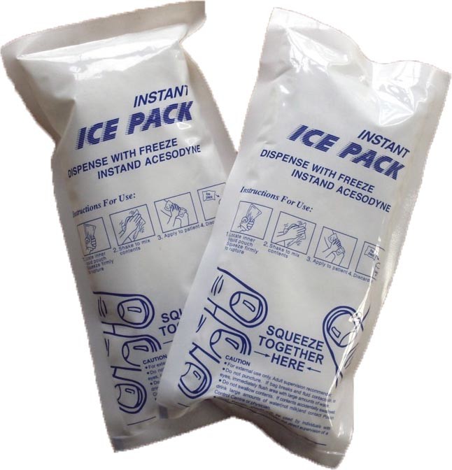 280g First Aid Cold Pack Urea Ice Pack Dispoable Cold Compress Pad Icy Wrap